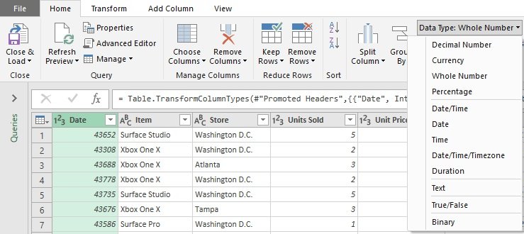 Excel Power Query Get Transform Tutorial For Beginners Examples 56511 