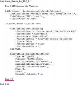 Excel VBA Save As PDF: Step-By-Step Guide And 10 Examples