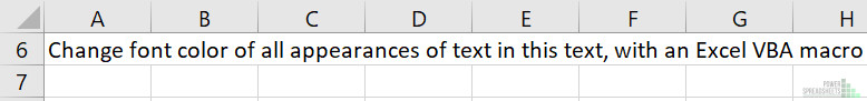 Change Font Color In Vba Excel Vba Font Excel Easy My Blog