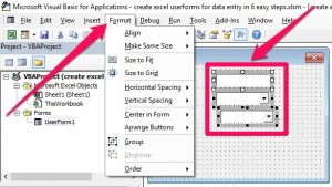Create Excel UserForms For Data Entry In 6 Easy Steps: Tutorial And ...