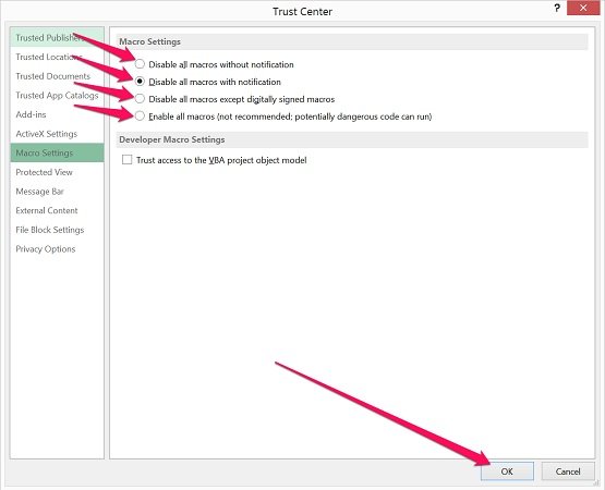 How To Enable Macros In Excel Step By Step Guide For 3 Scenarios
