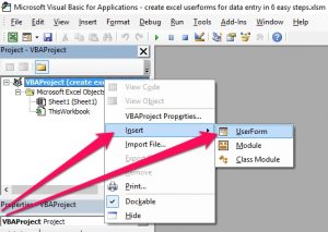 Create Excel UserForms For Data Entry In 6 Easy Steps: Tutorial And ...
