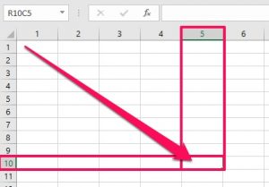 R1C1-Style Notation And FormulaR1C1 Property In Excel VBA