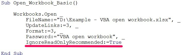 Excel VBA Open Workbook Open Files In VBA With These 2 Macros