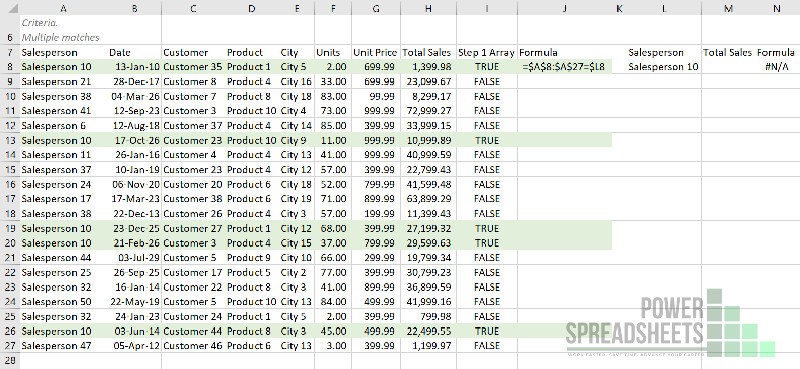 Excel VLookup Return Multiple Values In One Cell Separated By A Comma 